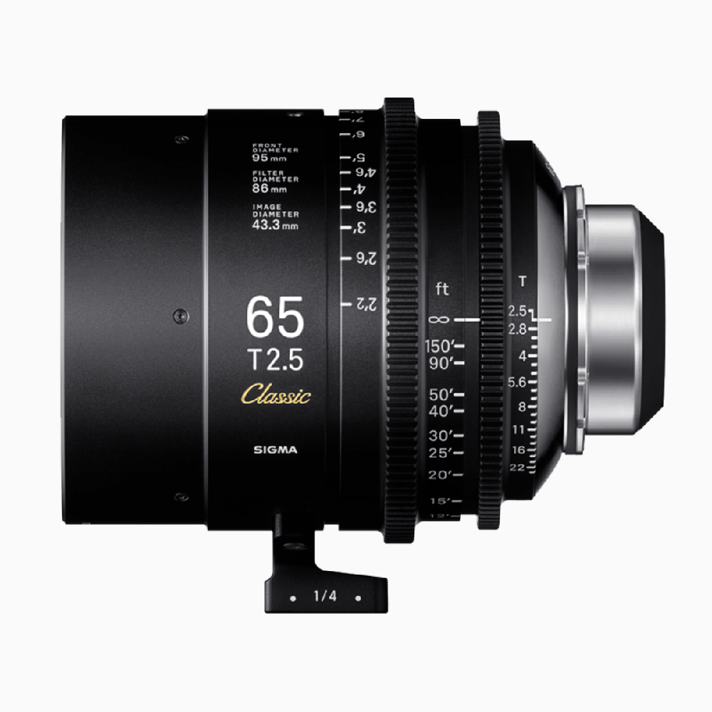 Sigma 65mm T1.5 Cine Lens for PL Mount /i-Technology 4352974 | Sigma Photo